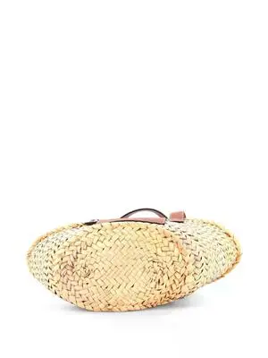 Loewe Raffia Small Tote Bag - Neutrals