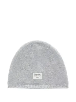 Acne Studios Cashmere Beanie With Logo