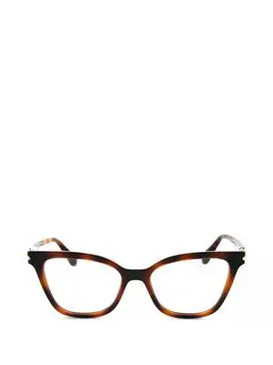 FERRAGAMO Cat Eye Glasses - Brown