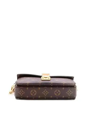 LOUIS VUITTON Monogram Canvas Pochette Metis East West