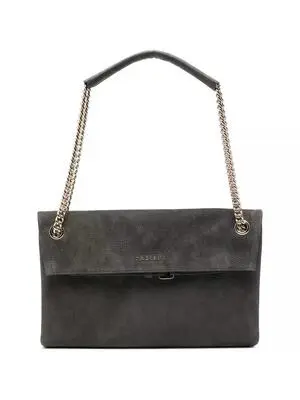 Orciani Logo Plaque Chain-link Shoulder Bag - Grey