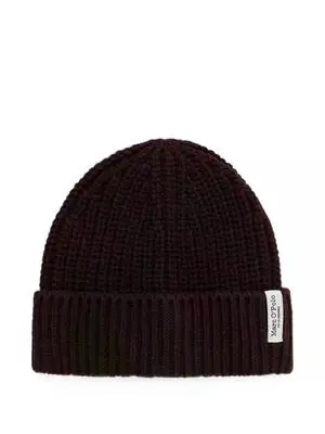 Marc O'polo Ribbed-knit Beanie Hat - Red