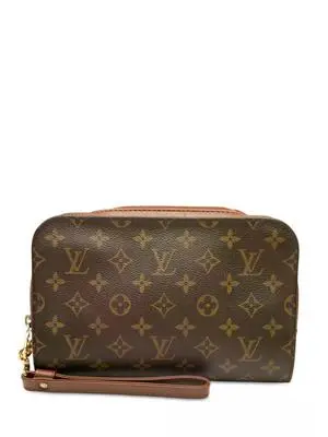 LOUIS VUITTON 2005 Monogram Orsay Clutch Bag