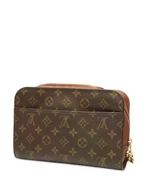 LOUIS VUITTON 2005 Monogram Orsay Clutch Bag