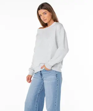 Roxy Off-the-shoulder Sweatshirt