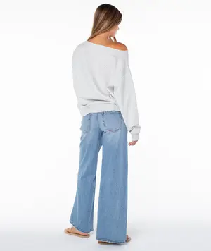 Roxy Off-the-shoulder Sweatshirt