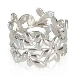 Tiffany & Co. Sterling Silver Paloma Picasso Olive Leaf Ring