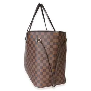 LOUIS VUITTON Damier Ebene Neverfull Gm Tote - Brown