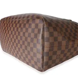 LOUIS VUITTON Damier Ebene Neverfull Gm Tote - Brown