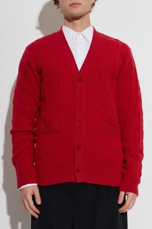 AMI Paris Cardigan With Pockets