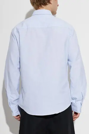 AMI Paris Striped Pattern Shirt