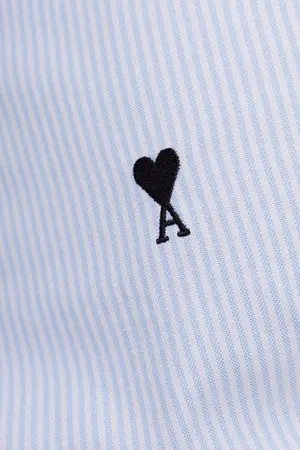 AMI Paris Striped Pattern Shirt