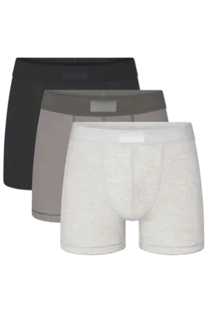 SKIMS 3-pack Of Boxers - Multicolour