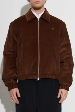 AMI Paris Corduroy Bomber Jacket