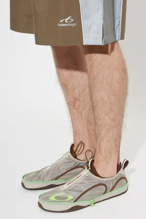 Balenciaga Pocket’ Low-top Sneakers - Grey