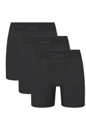 SKIMS 3-pack Of Boxers - Black