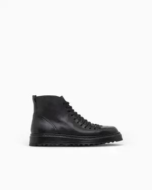 Giorgio Armani Boot With Split Leather Lining