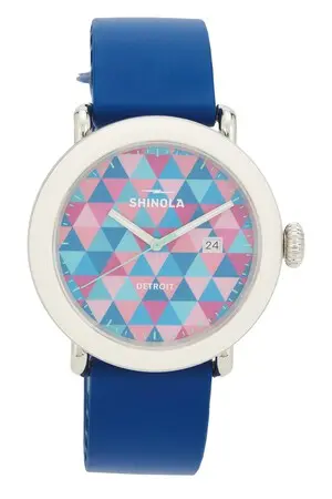 Shinola Detrola 41mm Watch - Blue