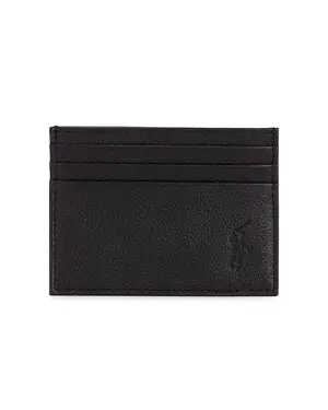 Polo Ralph Lauren Pebbled Leather Slim Card Case