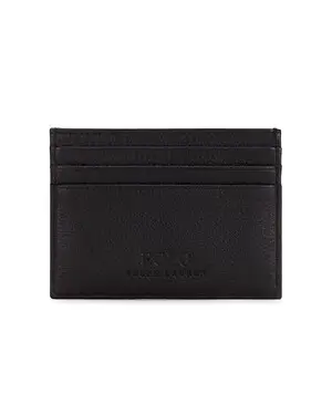 Polo Ralph Lauren Pebbled Leather Slim Card Case