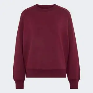 Adidas Soft Lux Loose Sweatshirt - Maroon