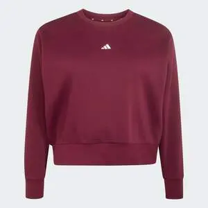 Adidas Essentials Small Logo Sweatshirt - Maroon