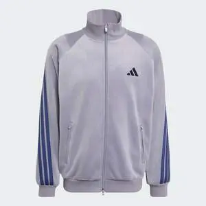 Adidas Stadium Loose Fit Velour Tracktop