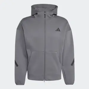 Adidas Zne Full Zip Track Top - Grey Five