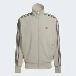 Adidas Firebird Corduroy Track Top - Silver Pebble