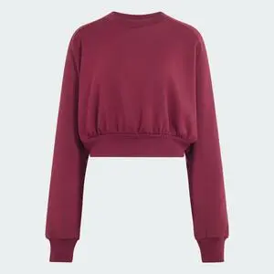 Adidas Soft Lux Loose Sweatshirt - Maroon