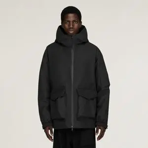 Adidas Y-3 Gtx Padded Hooded Jacket - Black