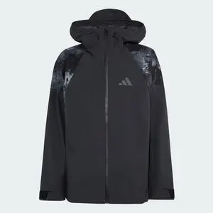 Adidas Terrex Xperior Hybrid Primeknit Spray Dye Climaproof+ Jacket - Black