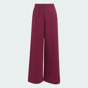 Adidas Soft Lux Straight Leg Pants - Maroon