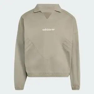 Adidas Munich 93 Drill Top - Silver Pebble