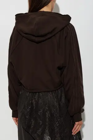 ADIDAS ORIGINALS Cropped Zip-up Hoodie