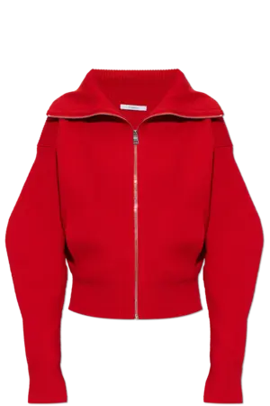 Givenchy Wool Cardigan - Red