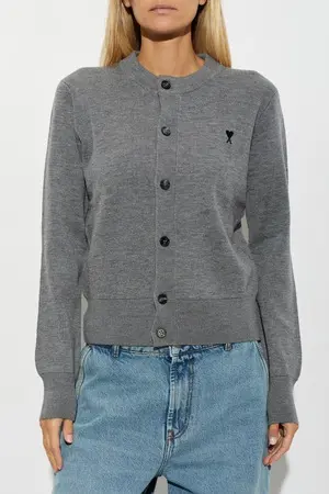 AMI Paris Wool Cardigan