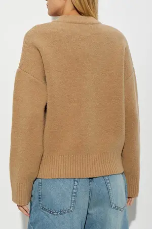 AMI Paris Cardigan With Logo