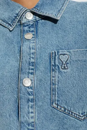 AMI Paris Classic Denim Shirt
