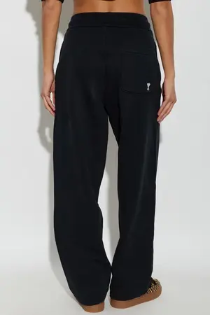 AMI Paris Straight-leg Sweatpants