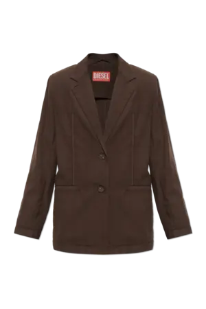 DIESEL® Wool Blazer 'g-kessier - Brown