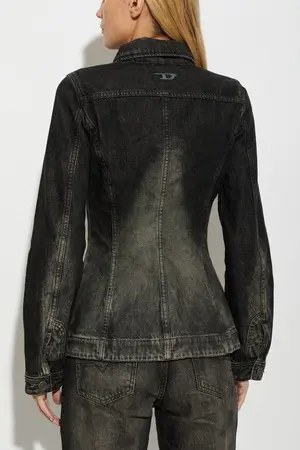 DIESEL® De-katerin-fsjj Fitted Denim Jacket