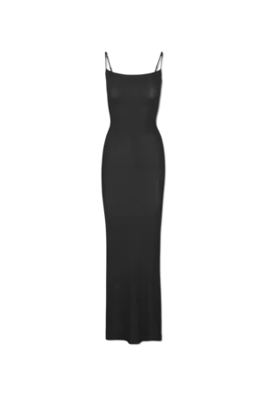 SKIMS Long Dress With Straps - Black