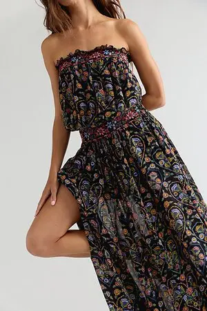 Free People Ellis Strapless Maxi Dress