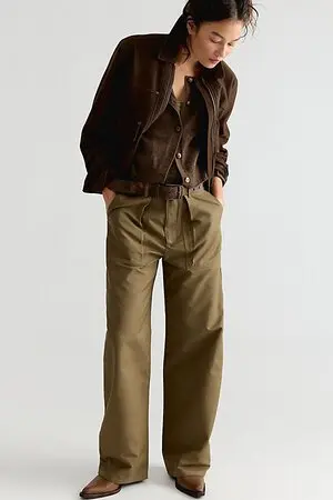 AGOLDE Low Curve Utility Pants - Uniform