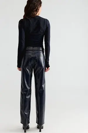 AGOLDE Lana Pants - Navy