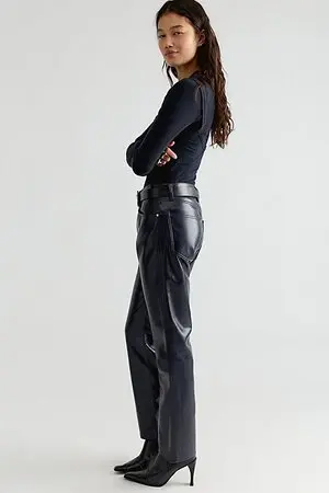 AGOLDE Lana Pants - Navy