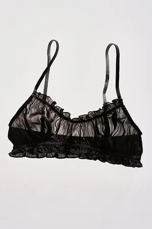 Free People Sleigh All Day Bralette - Deep Fudge