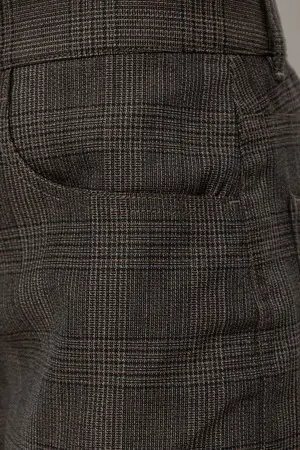 Acne Studios Plaid Patterned Trousers