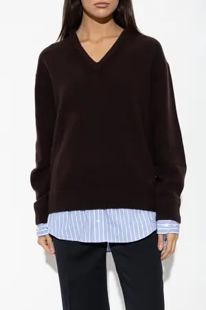 Acne Studios Wool V-neck Sweater